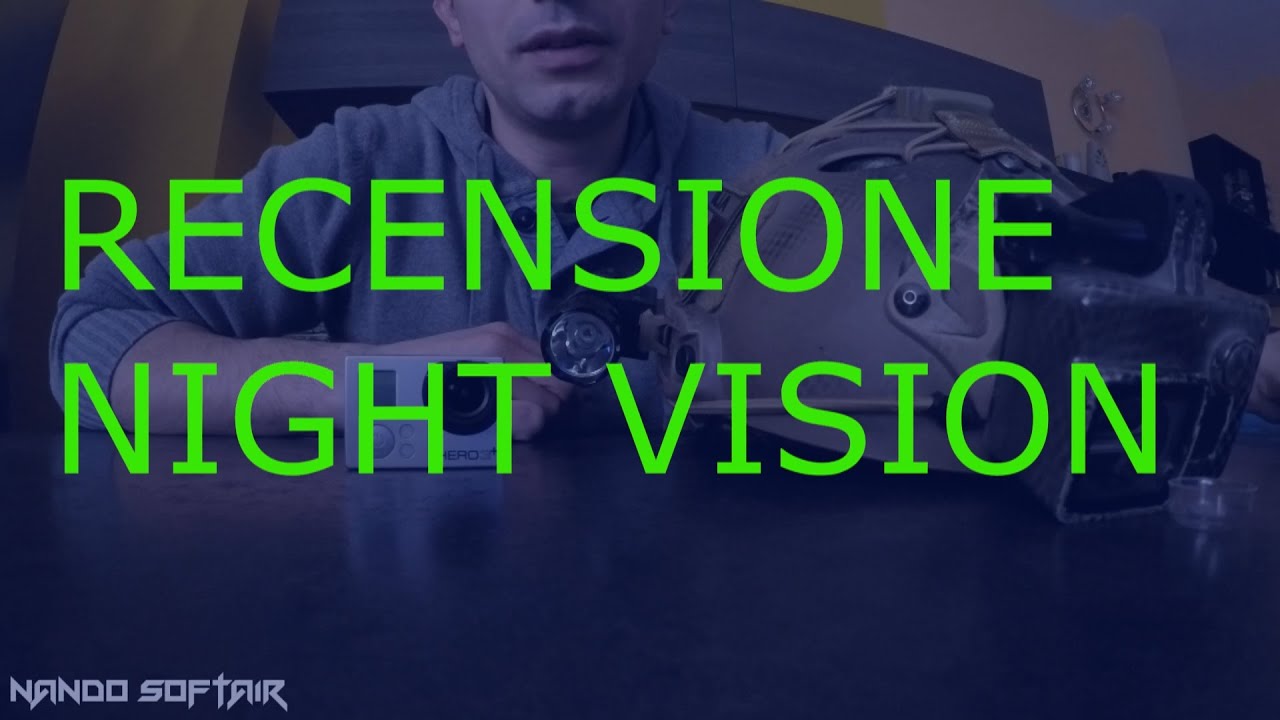 recensione action camera visione notturna | IR lens | review night ...