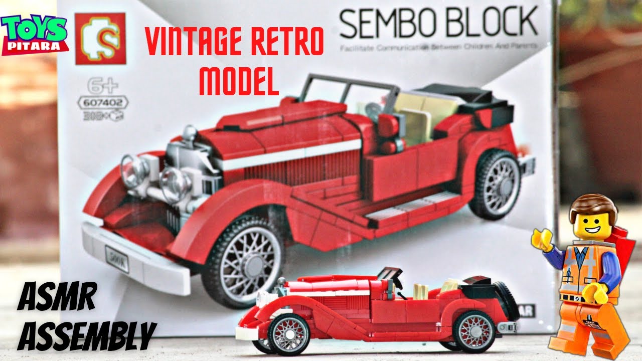 Lego Sembo Block Famous Car | Sembo Vintage Car | Toys Pitara - YouTube