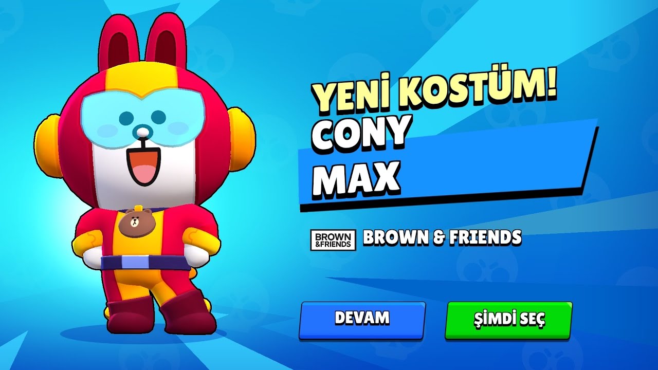 CONY MAX ALDIM! BRAWL STARS - YouTube