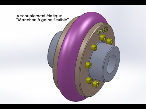 Manchon à gaine flexible(accouplement élastique) - YouTube