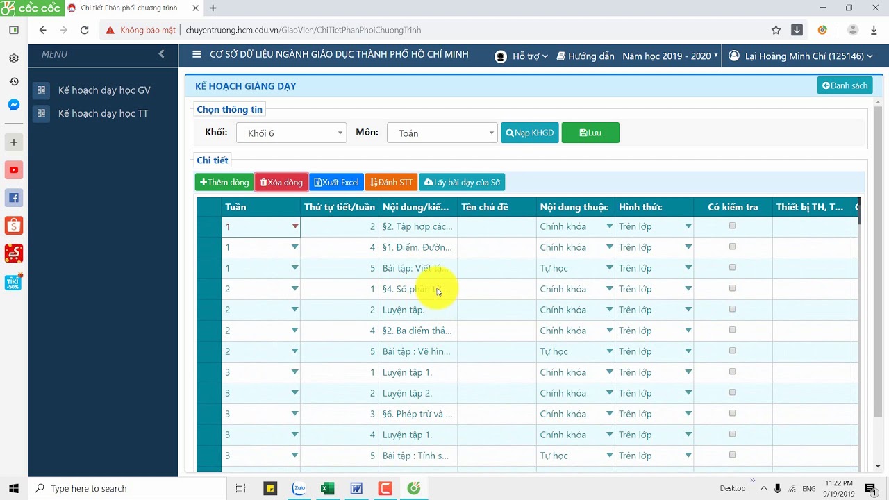 To Truong LKHGD 1 - YouTube