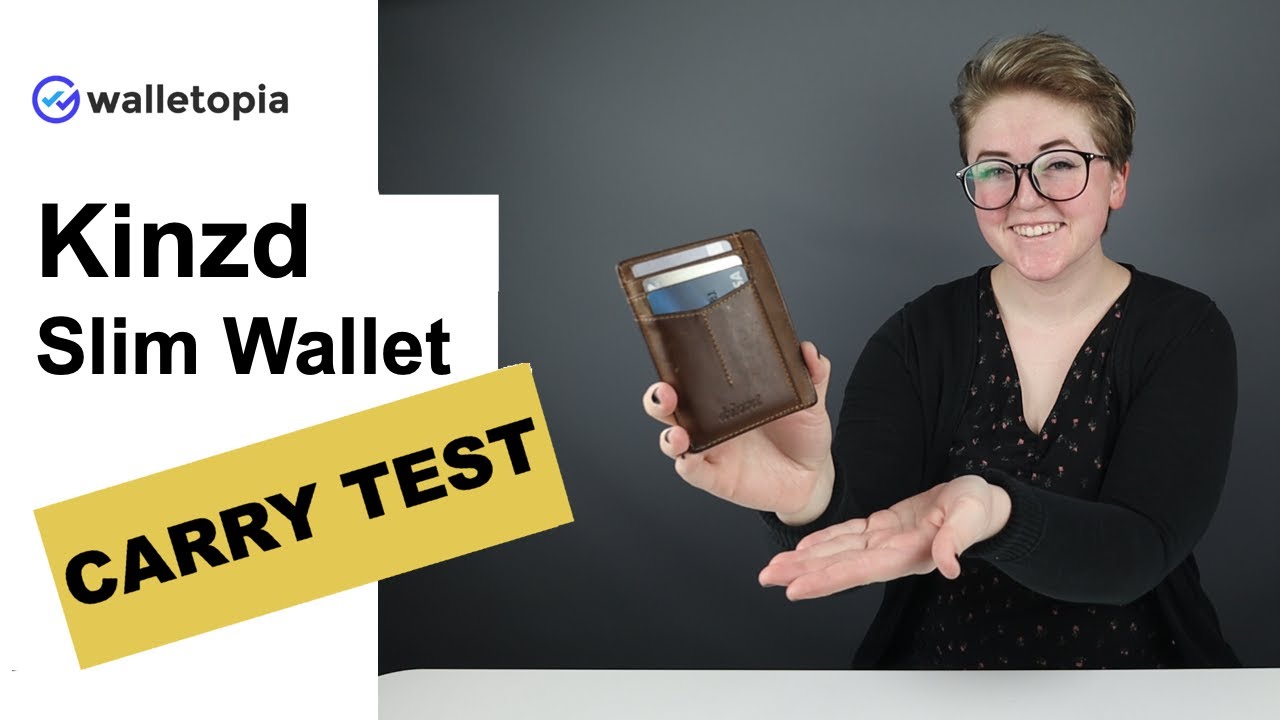 Kinzd Slim Wallet performed well after 8 months! - YouTube