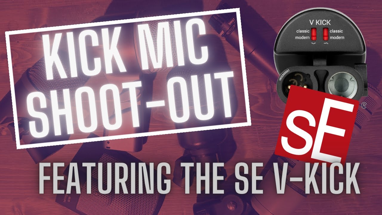 Kick Mic Shoot Out // sE, Shure, Gear One, EV & Behringer - YouTube