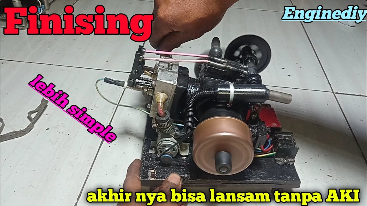 bisa lansam tanpa aki ? #Enginediy - YouTube