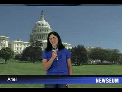 Ariel as a News Reporter - YouTube