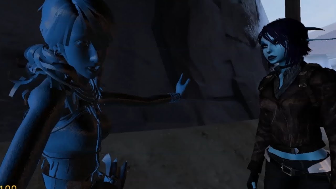 GMod ASFR - Krystal's Storage Prison Ice Statues Pt. 2 凍結 氷漬け - YouTube