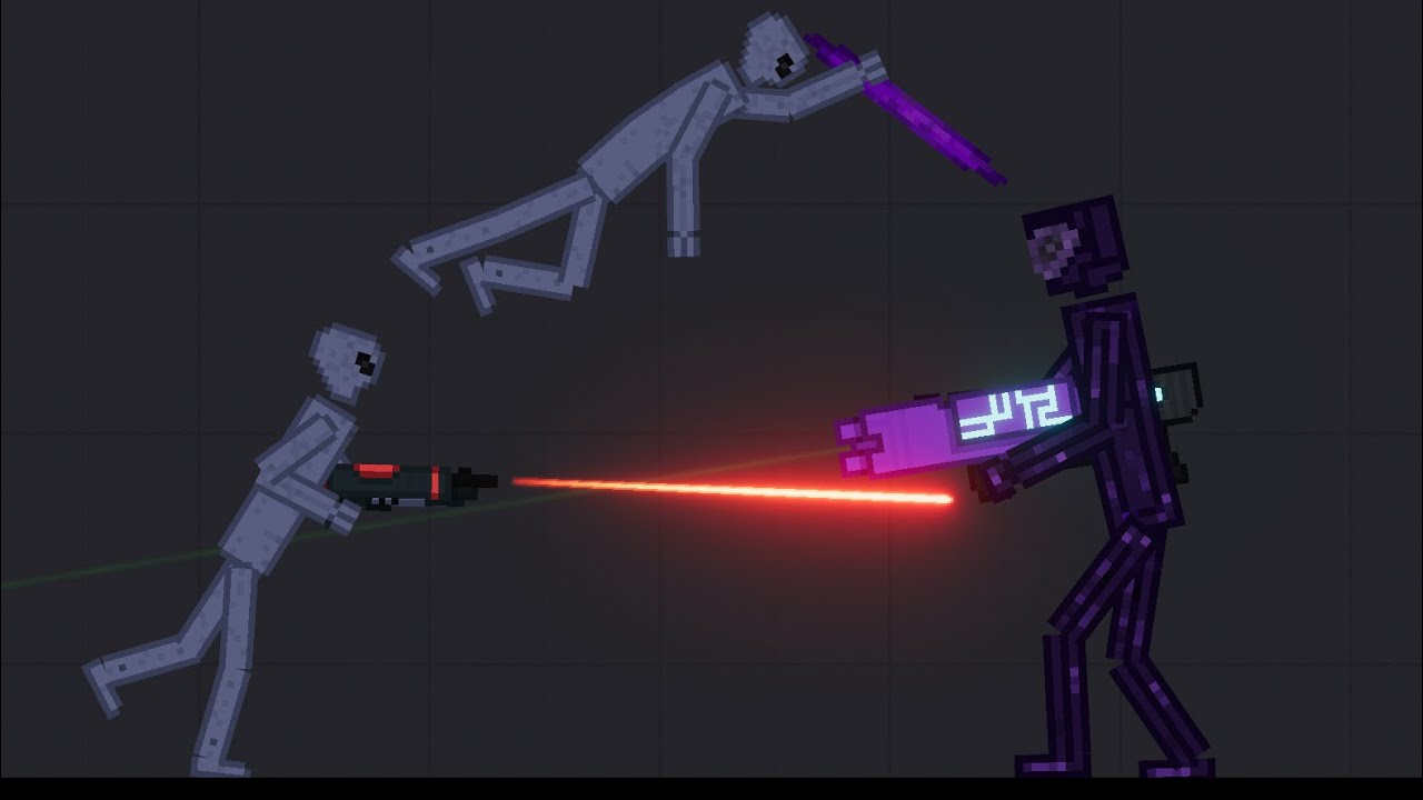 People Playground / Alien fight each other (2) - YouTube