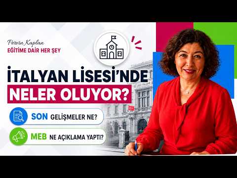 İtalyan Lisesi’nde neler oluyor? Öğrenciler nakil mi olacak?