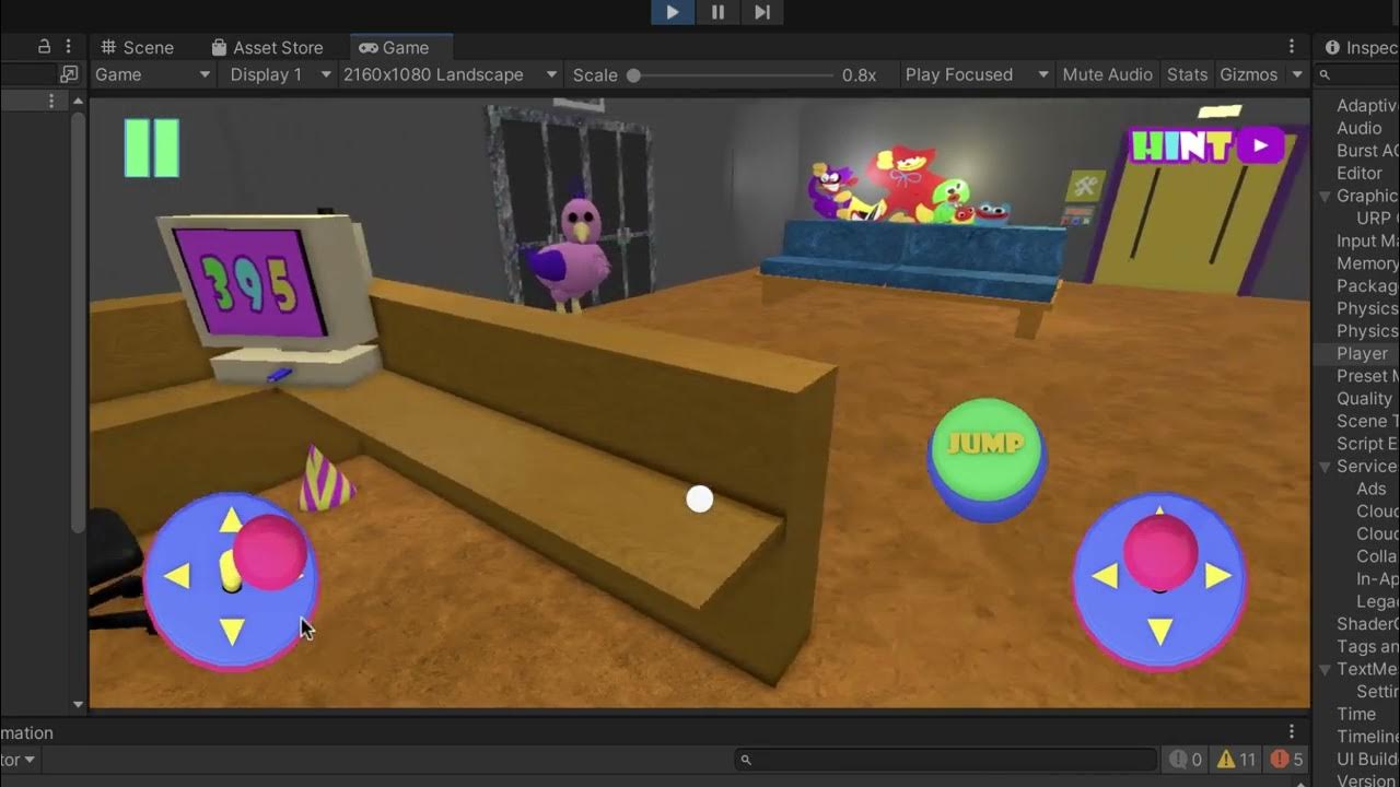 garten of banban unity source code - unity project - unity game - YouTube