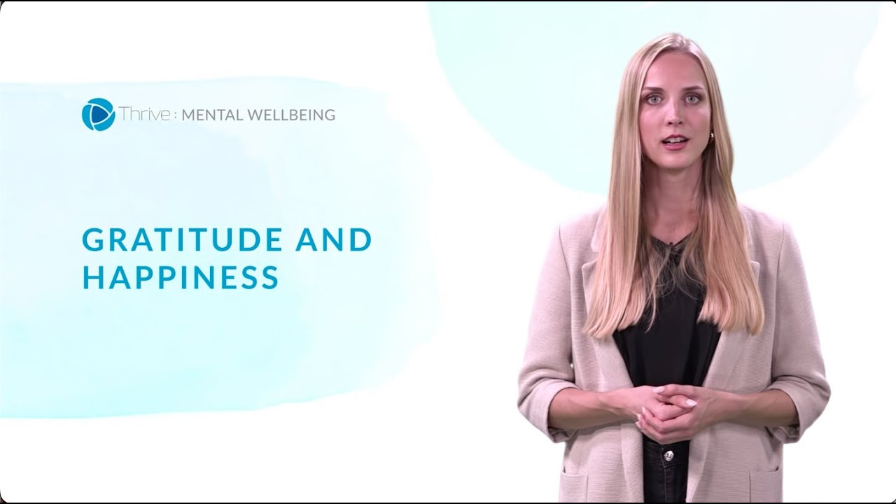 Thrive in 5 | Positive Mindset | Gratitude & Happiness - YouTube