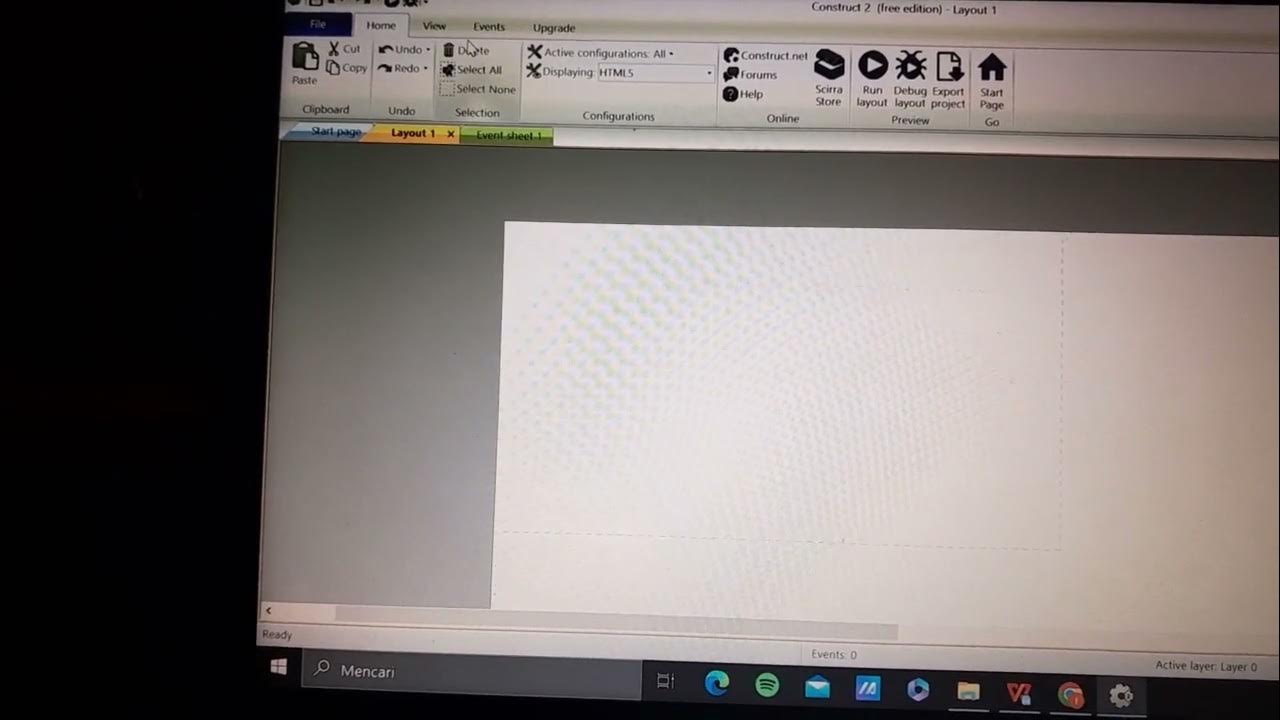 Fitur di Aplikasi Construct 2 - YouTube