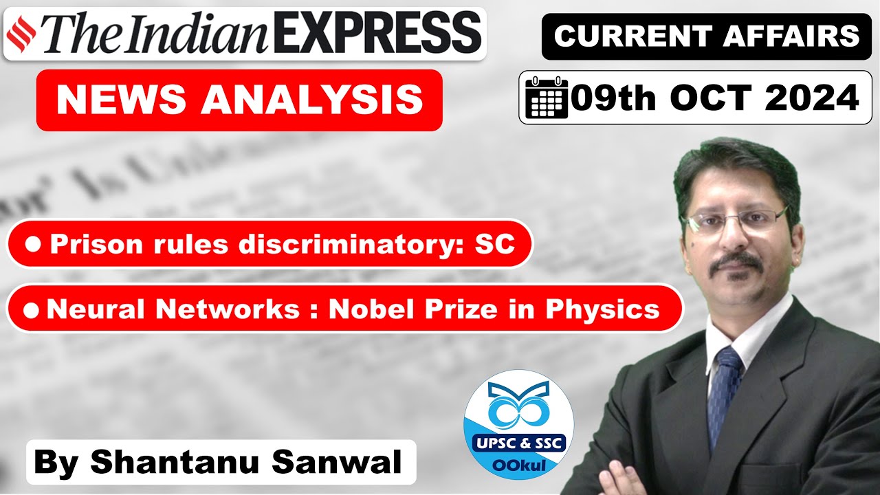 Indian Express Newspaper Analysis | 09 OCTOBER 2024 | Indian Express ...