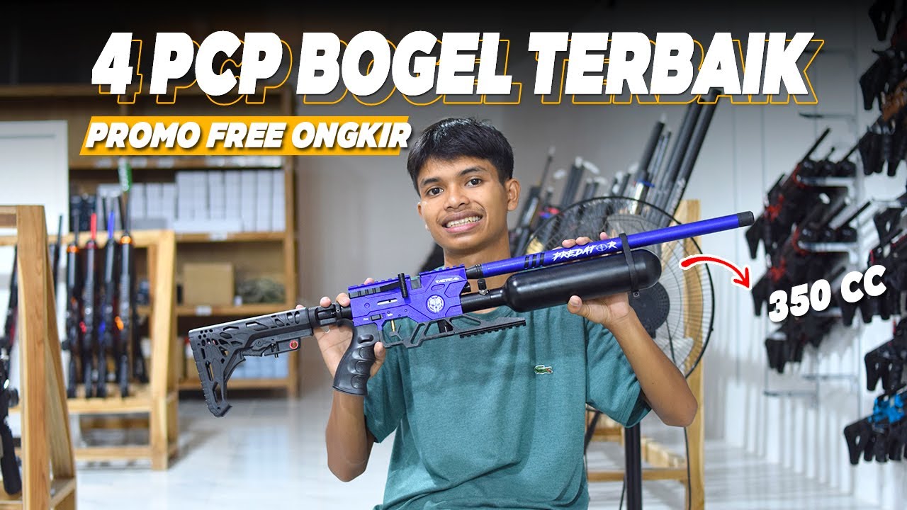 REKOMENDASI PCP BOGEL TERBAIK !! DAFTAR HARGA SENAPAN ANGIN PCP ...