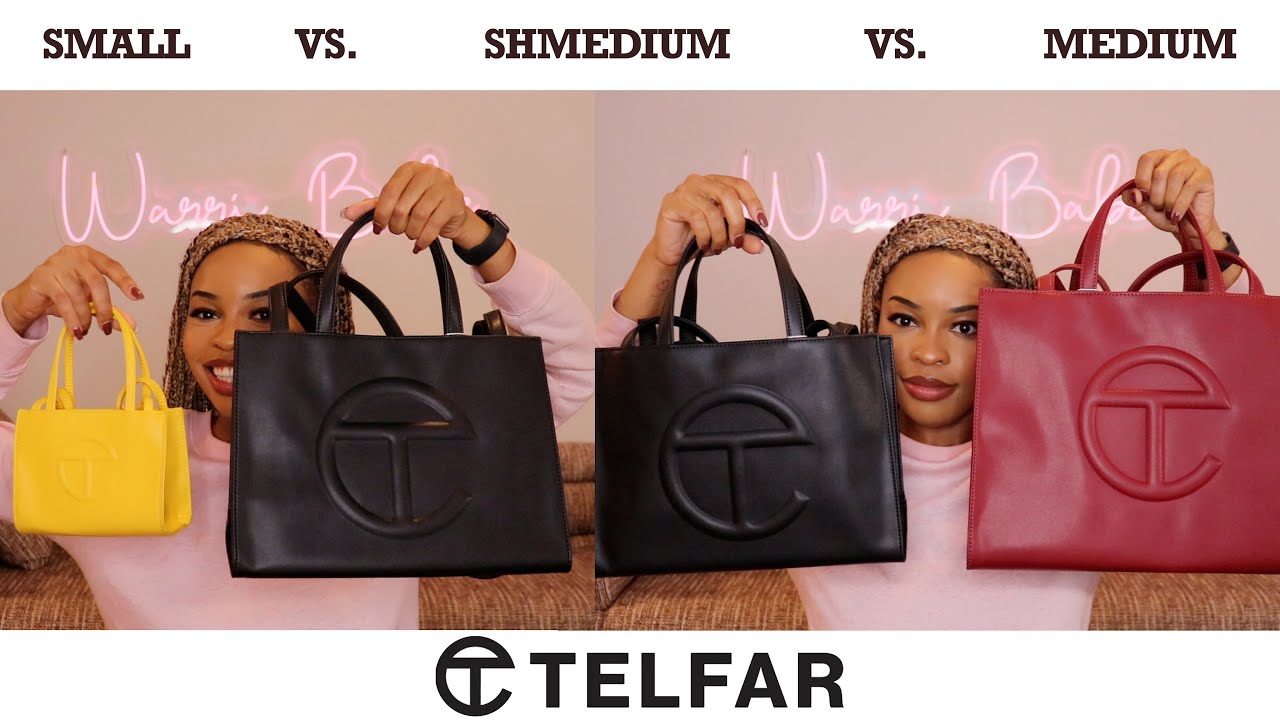 NEW SHMEDIUM SIZE TELFAR SHOPPING BAG | What's in my bag? #bagreview ...