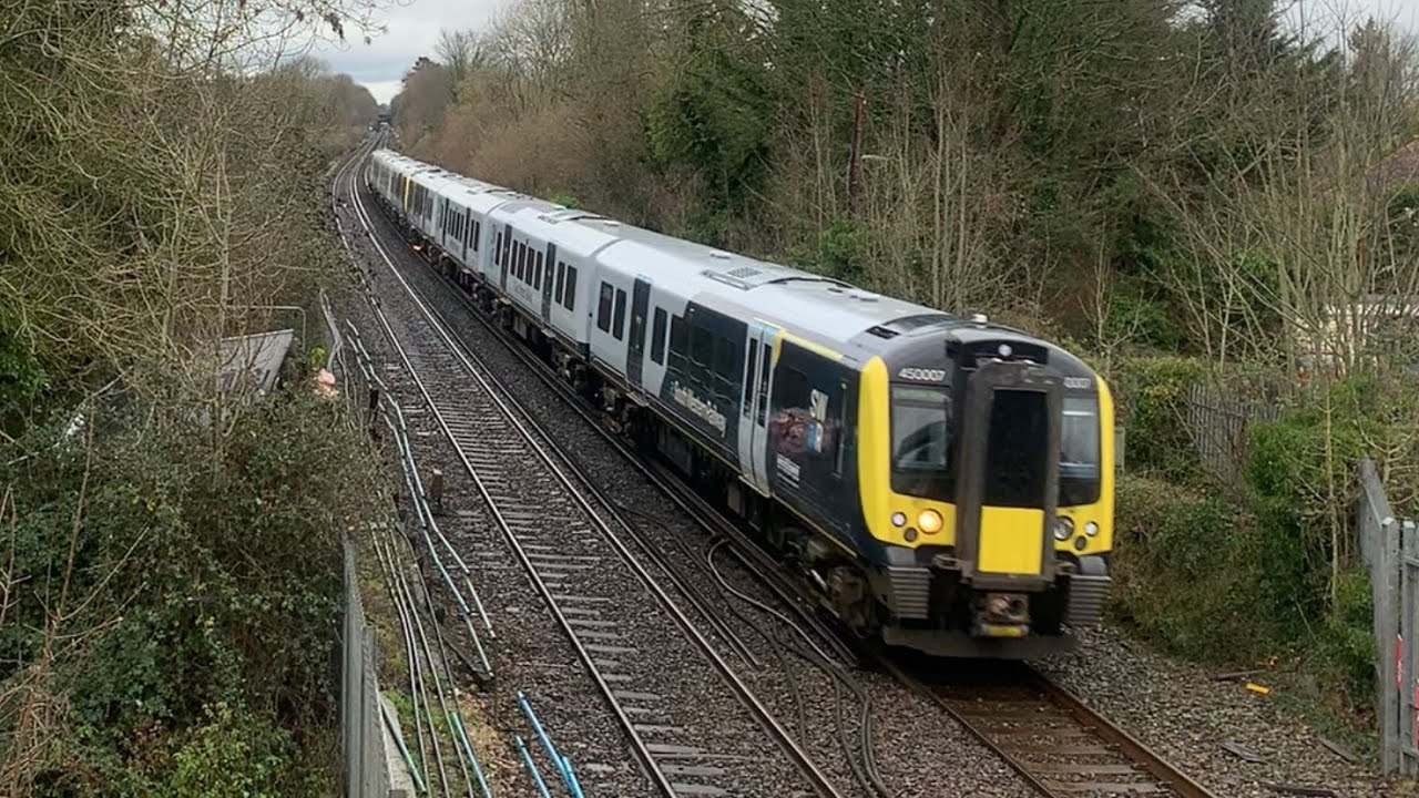Class 450 Desiro | 450007 + 450066 | South Western Railway - YouTube
