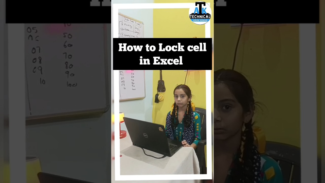 How To Lock Cell In Excel shorts YouTube How To Lock Cell In Excel shorts YouTube