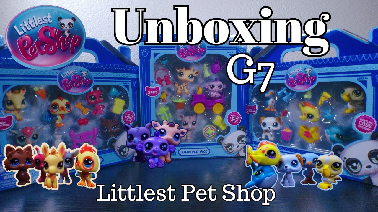 (Birthday) Unboxing G7 LPS! - YouTube