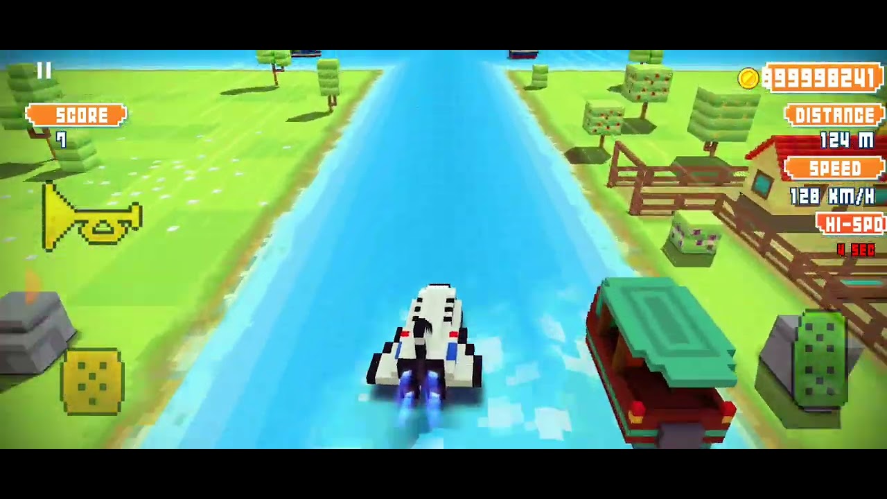 Play Blocky Highway Mobile Game #gameplay #games - YouTube