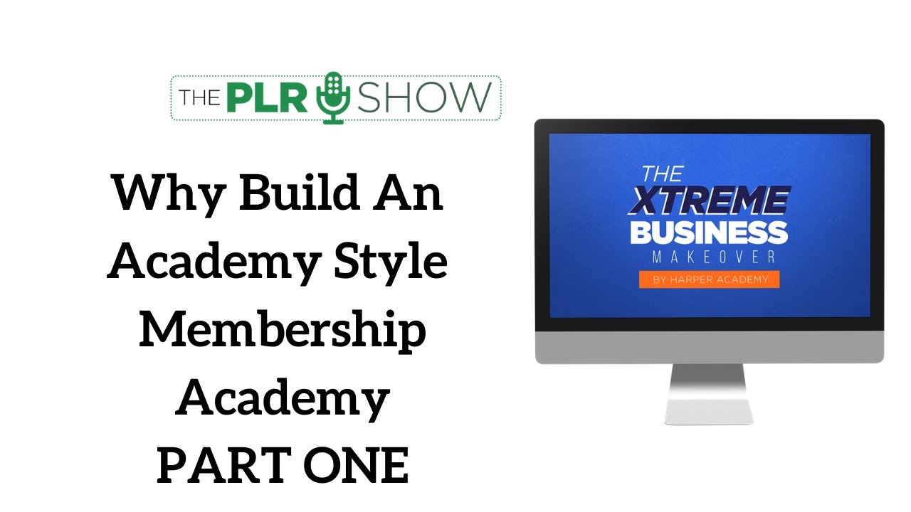 Why Build an Academy Style Video Membership Academy - Part 1 - YouTube