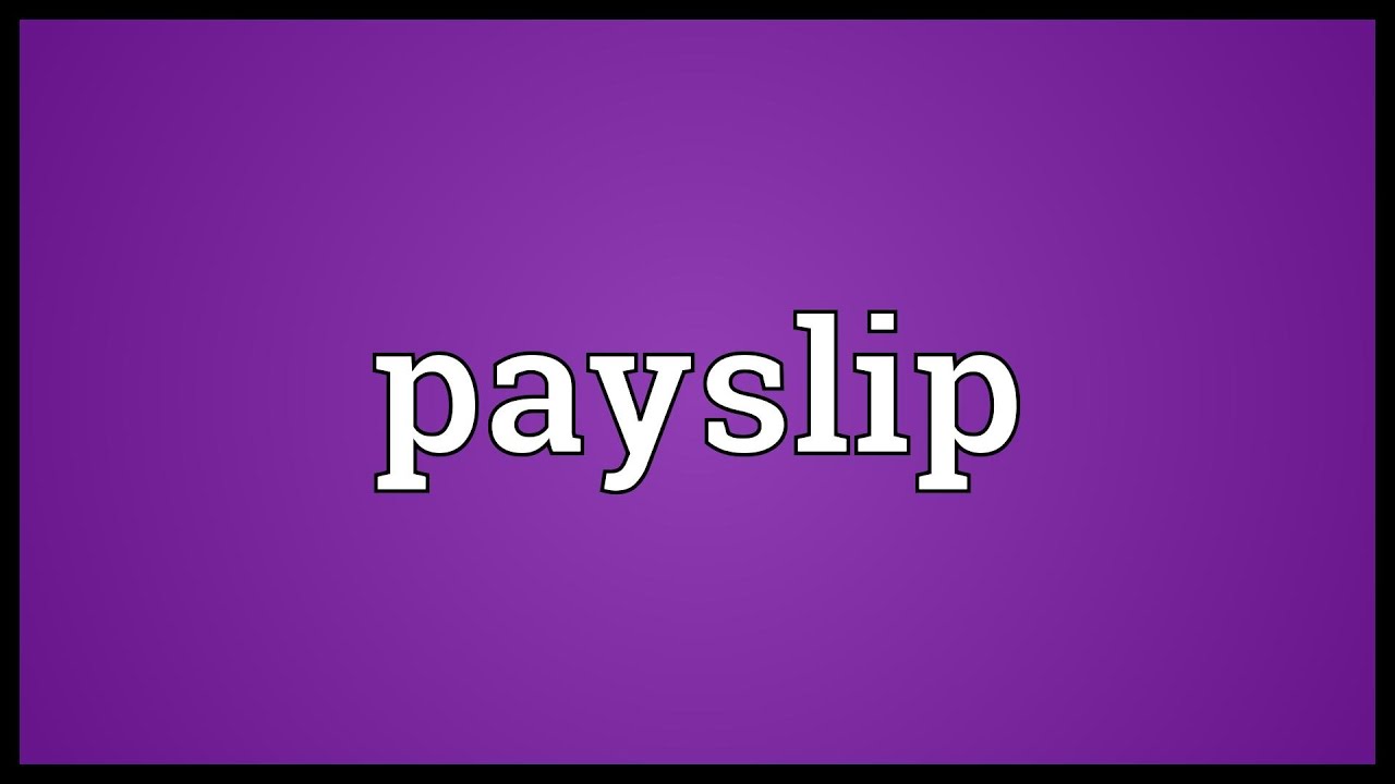 Payslip Meaning YouTube payslip-meaning-youtube