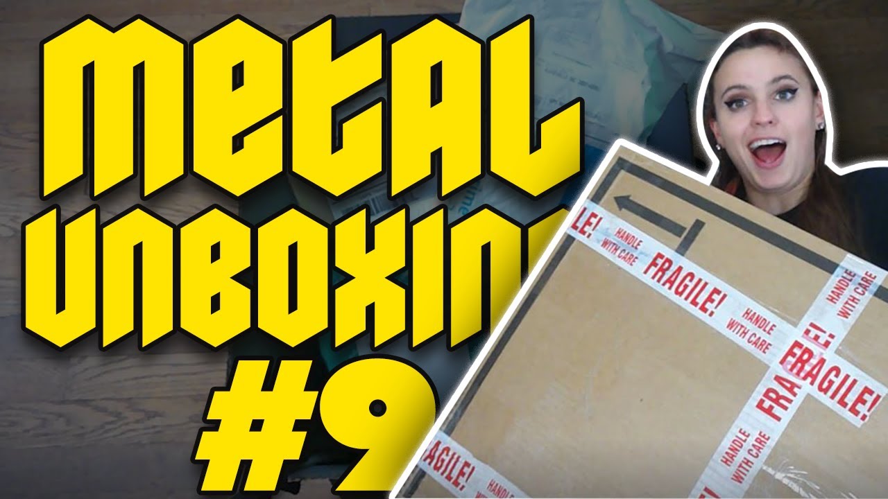 The BIGGEST Metal Unboxing I have ever done⎮Metal Unboxing #9 - YouTube