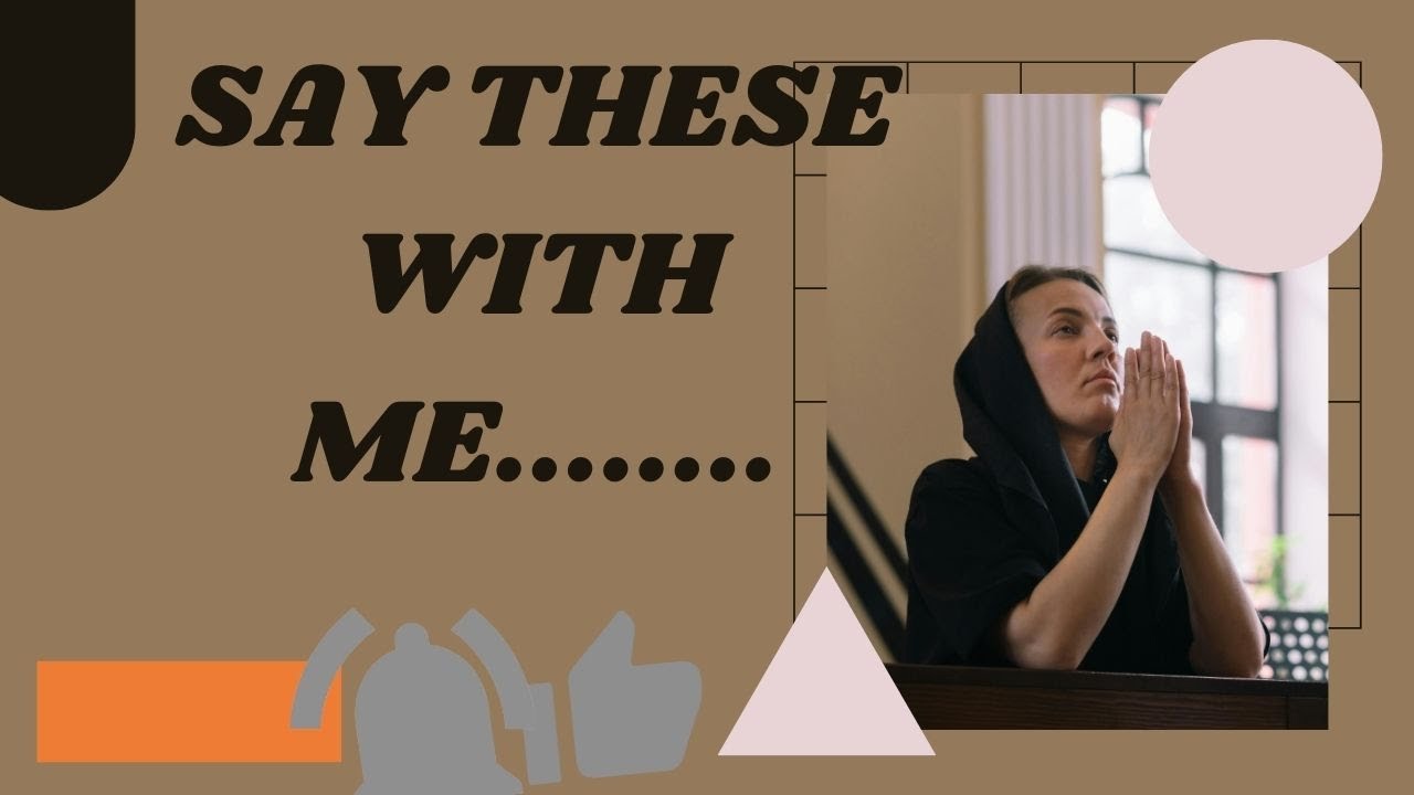 SAY THESE WORDS OUT LOUD WITH ME! - YouTube