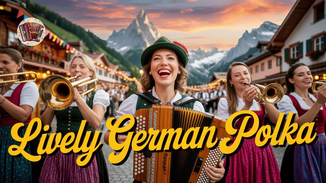 Lively German Polka – Bavarian Brass & Accordion Favorites for Dancing ...
