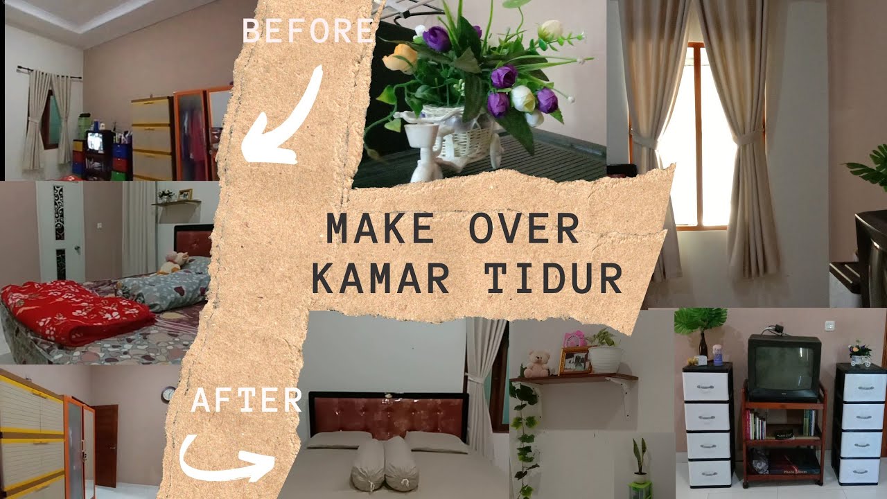 MAKE OVER KAMAR TIDUR | SIMPLE | MAKE OVER LEMARI - YouTube