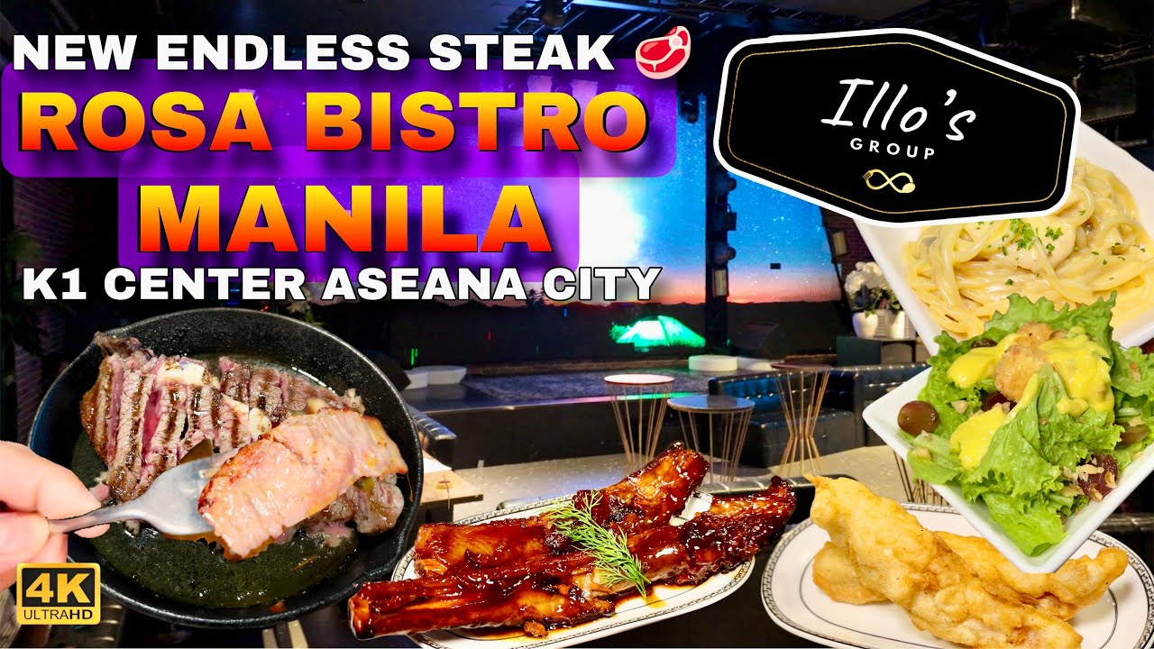 Rosa Bistro Manila | Endless Manila Steak by Illo's Group at Aseana ...