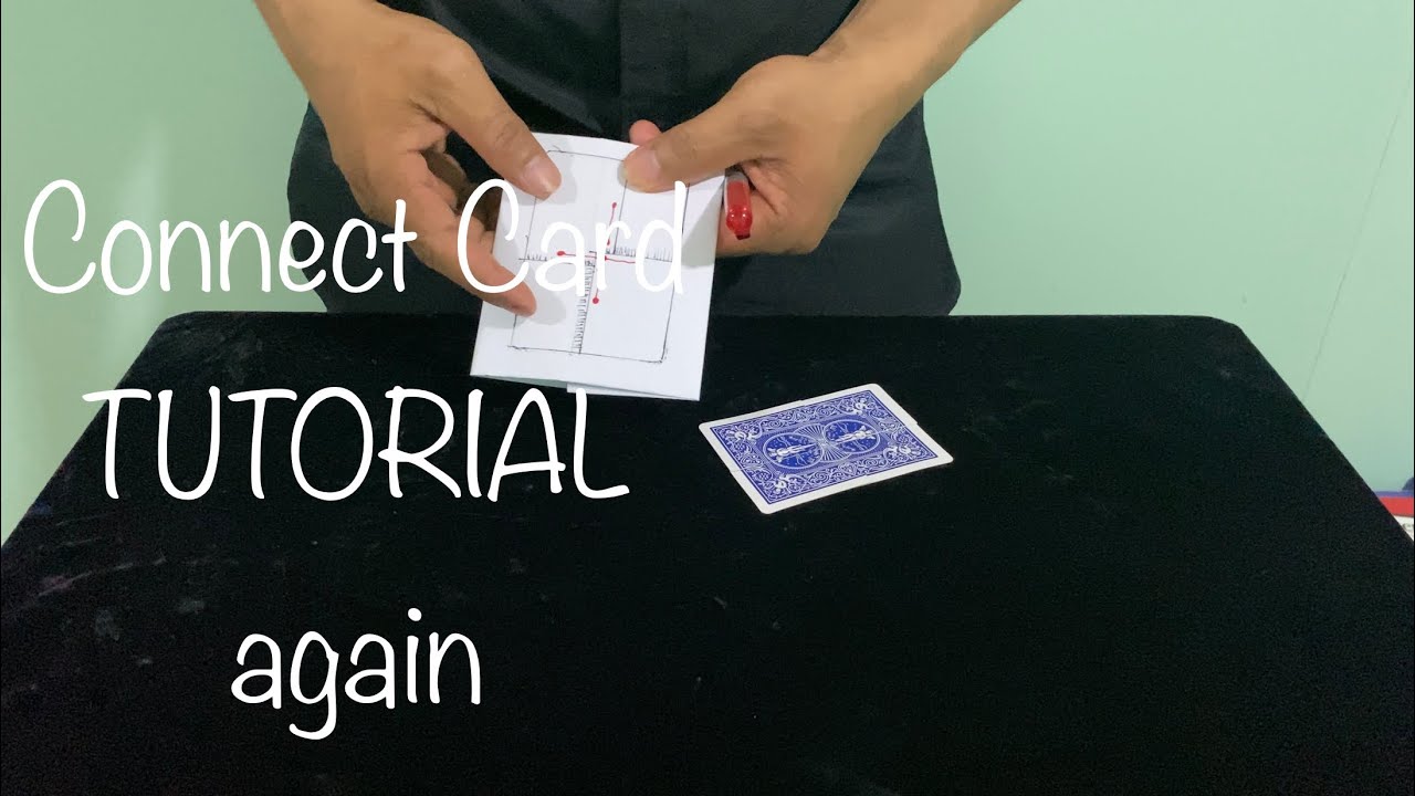 Connect Card Magic Tutorial Again - YouTube