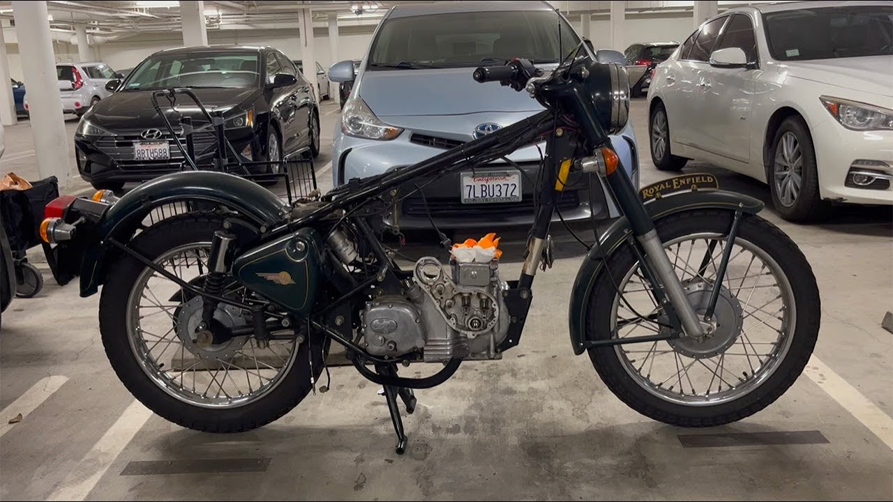 Restoring my Royal Enfield Bullet 500 - Part 7 - YouTube
