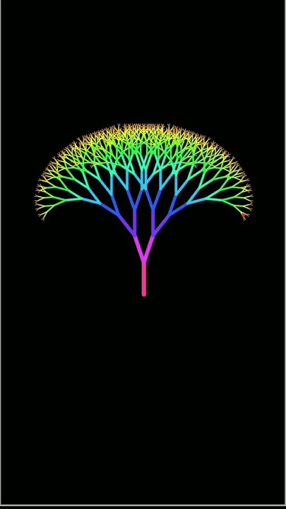 Tree 🌲 In Turtle 🐢 Graphics In Python Turtle Coding Programming Code Python Program Youtube