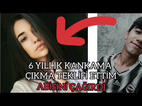 6 YILLIK KANKAMA ÇIKMA TEKLİFİ ETTİM KABUL ETTI VİDEO OLDUĞUNU SÖYLEDİM ABİSİNİ ÇAĞIRDI!! BAŞIM BELA