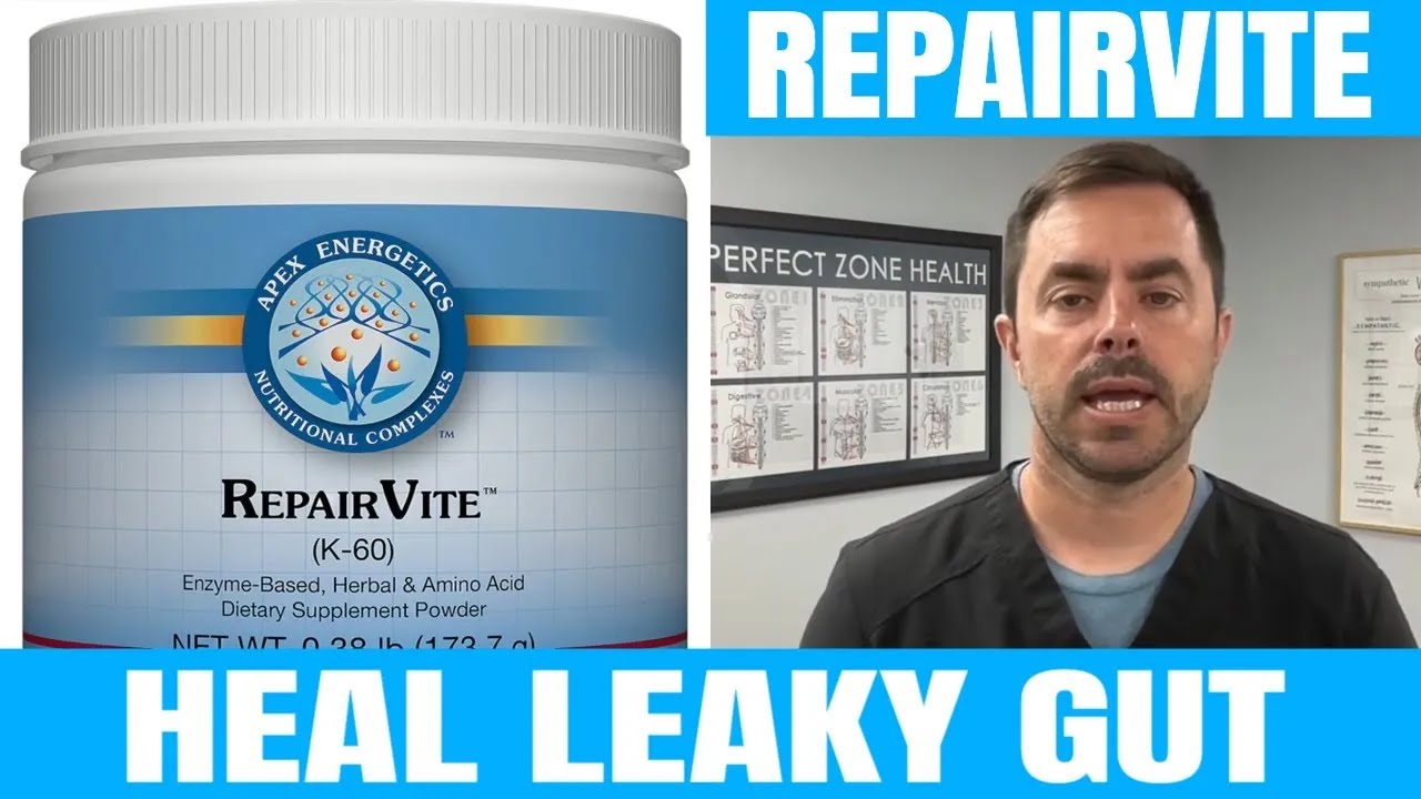Apex Energectics RepairVite K-60 Review - Leaky Gut Supplement with L ...