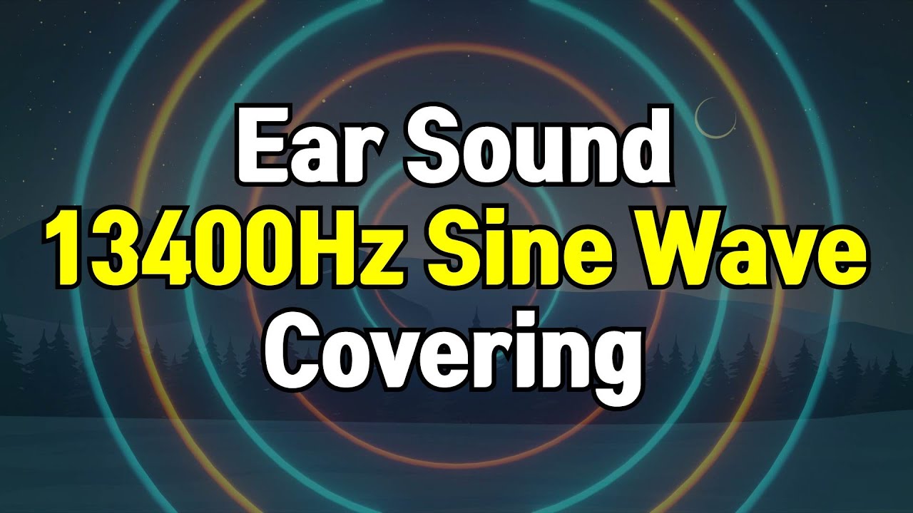 13400Hz Tinnitus Ringing Sound - Masking Sound, Pure Tone, Sine Wave ...