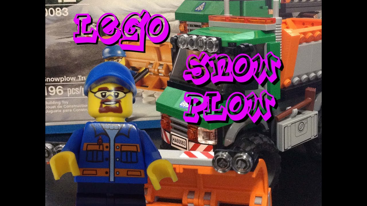 Lego Snow plow Truck 60083 New 2015 - YouTube