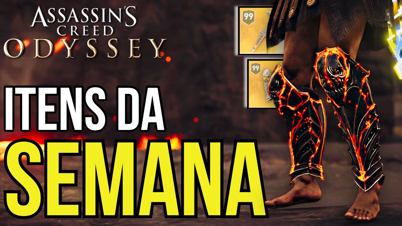 NOVOS ITENS DA SEMANA EM ASSASSIN´S CREED ODYSSEY - Outubro - 2 ITENS ...