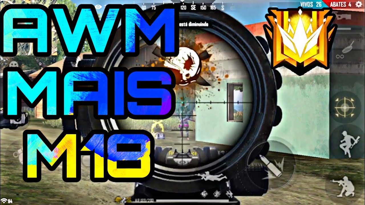 AWM MAIS M18 COMBINAÇÃO MAIS APELONA DO JOGO FREE FIRE !!! - YouTube