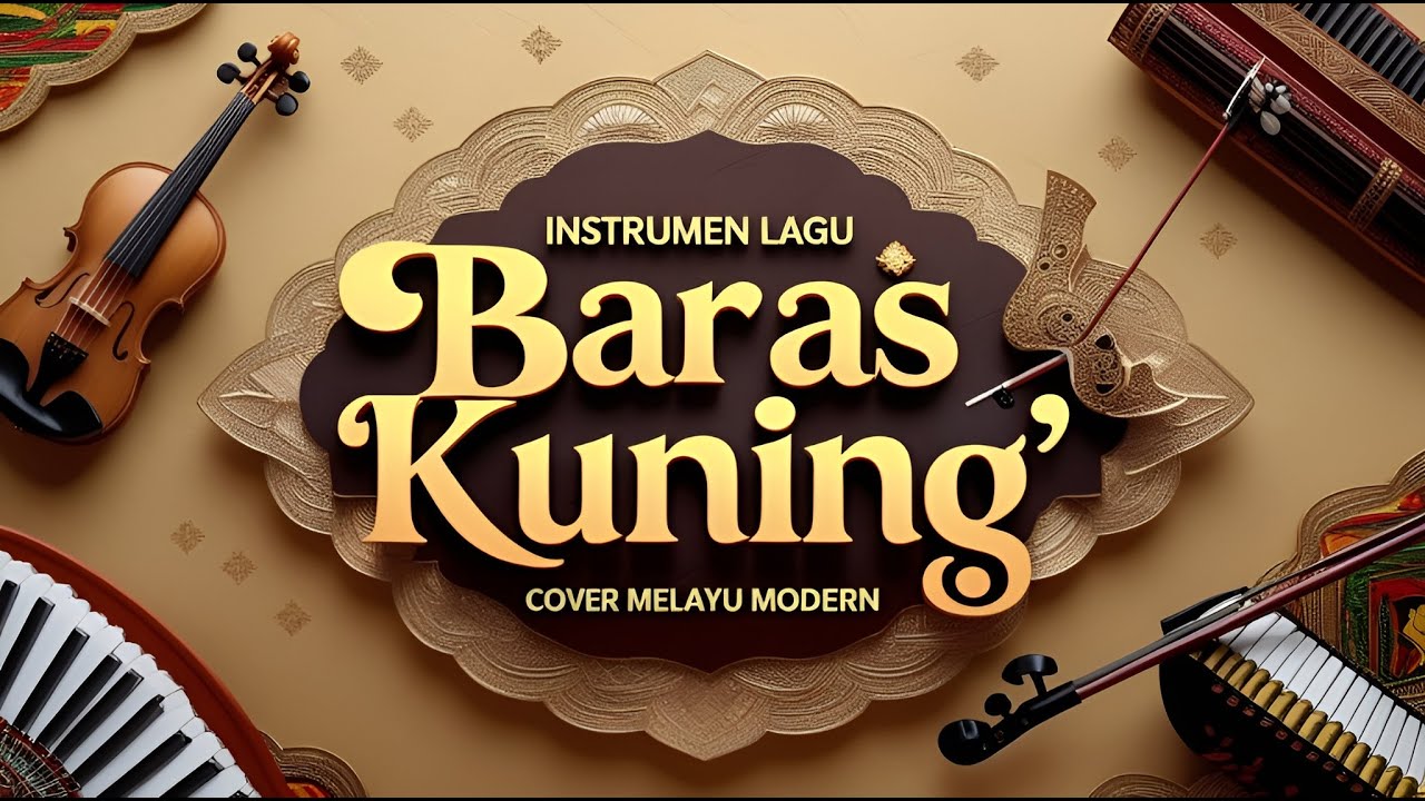 INSTRUMEN LAGU MUSIK PANTING BANJAR BARAS KUNING COVER MELAYU MODERN ...