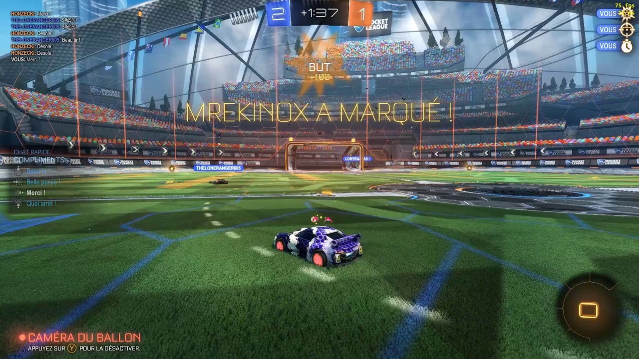 Accidental Win - Rocket League - YouTube