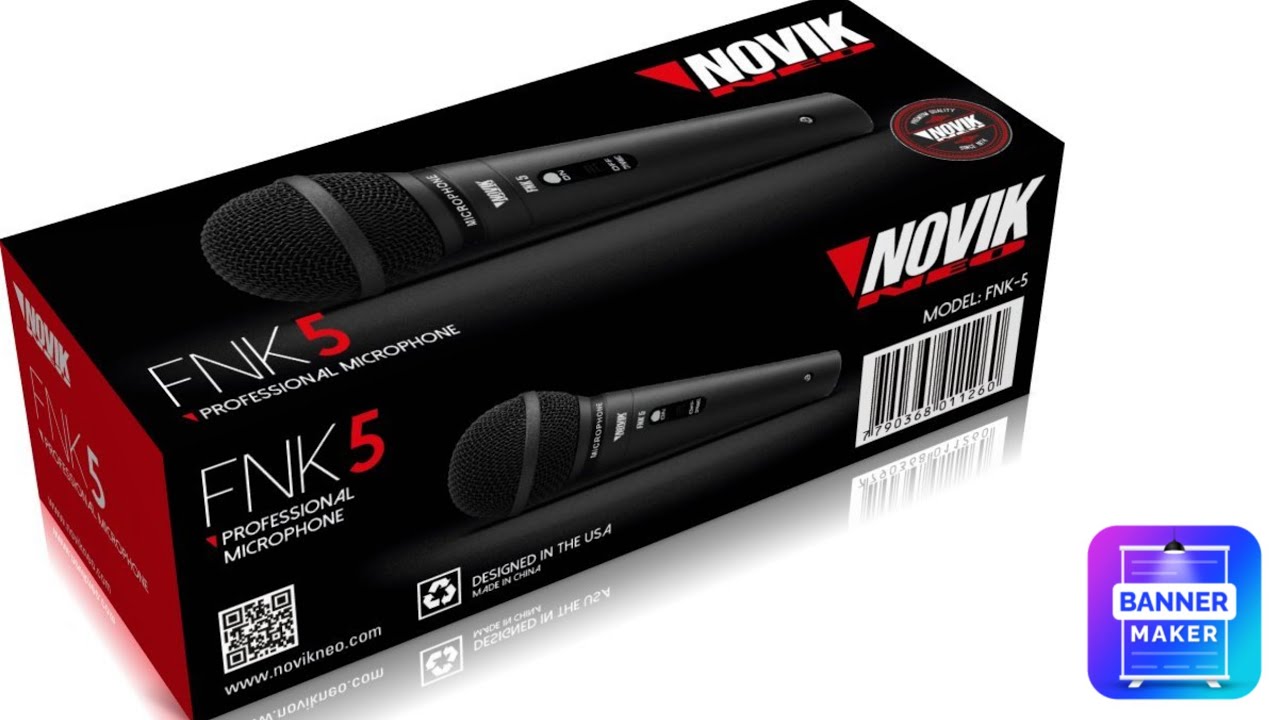 Review microfone Novik FNK5 - YouTube