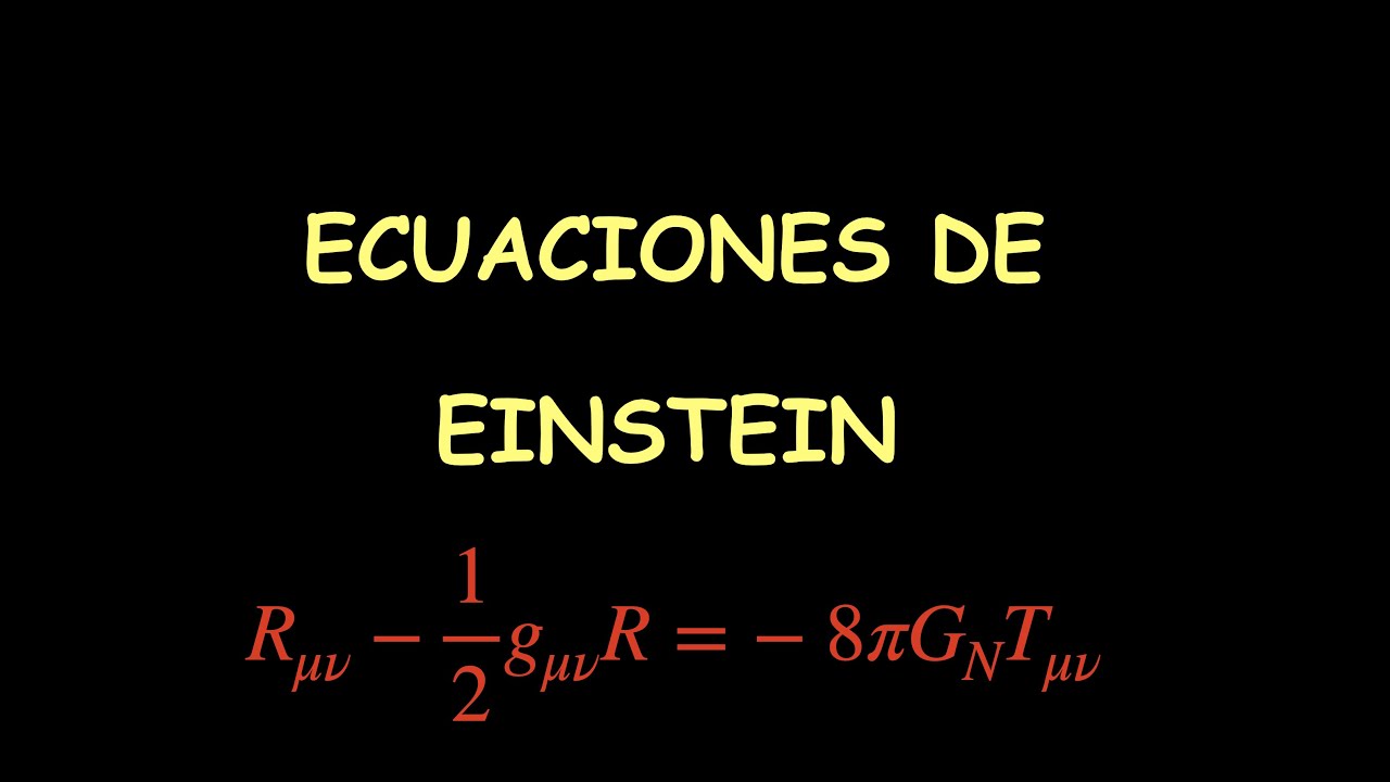 Ecuacion De Einstein