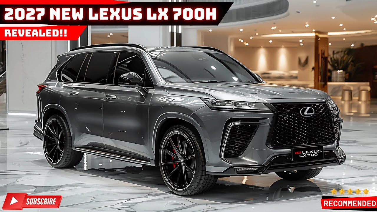 The New 2027 Lexus LX 700h Debuts: Hybrid Luxury Meets Unstoppable ...