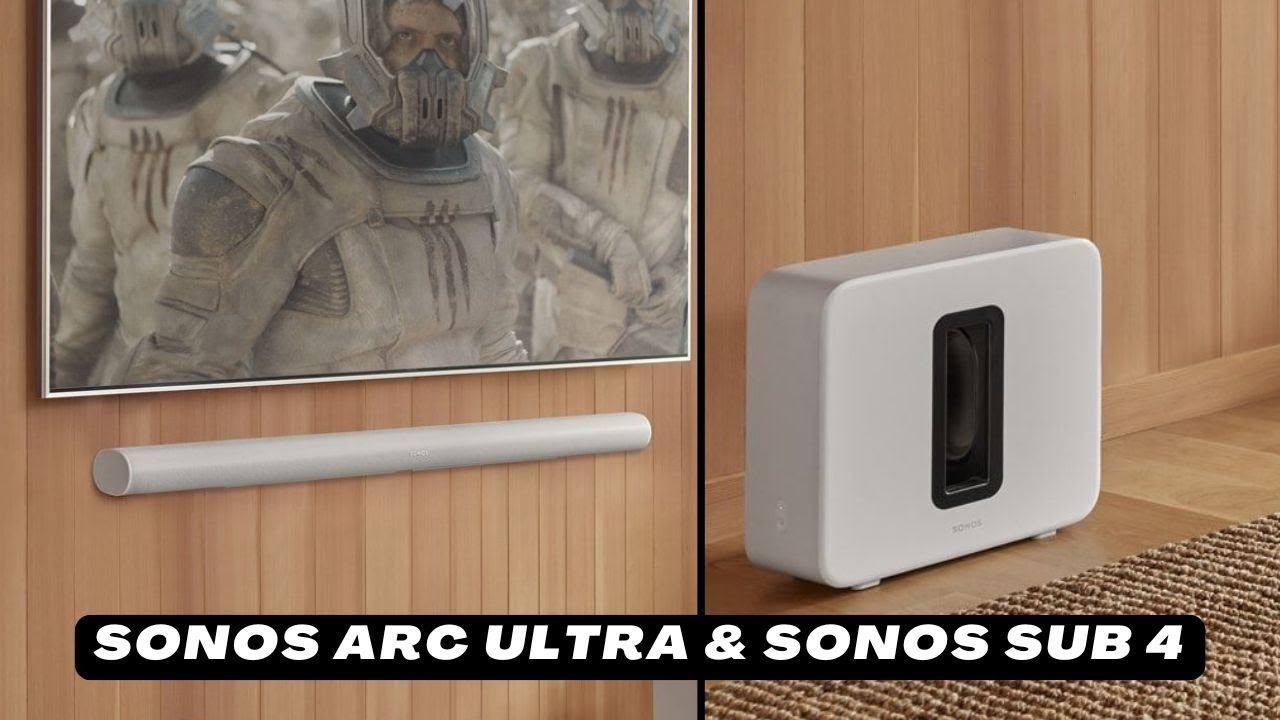 Sonos Ultra Soundbar with Sub4 Subwoofer - Quick Look India - YouTube