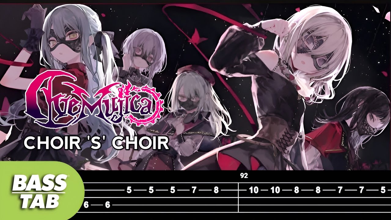 【BASS TAB】AVE MUJICA - CHOIR 'S' CHOIR - YouTube