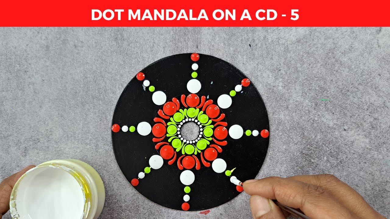 Dot Painting | Dot Art | Dot mandala | Step by step | CD 5 | 2023 | ATM ...