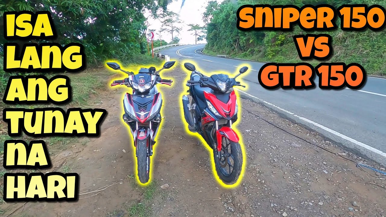 SNIPER 150 VS SUPRA GTR 150 | ANG TUNAY NA HARI NG KALSADA! - YouTube