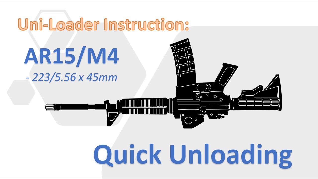 Uni-Loader Instruction: Quick Unloading of a Rifle Magazine - YouTube