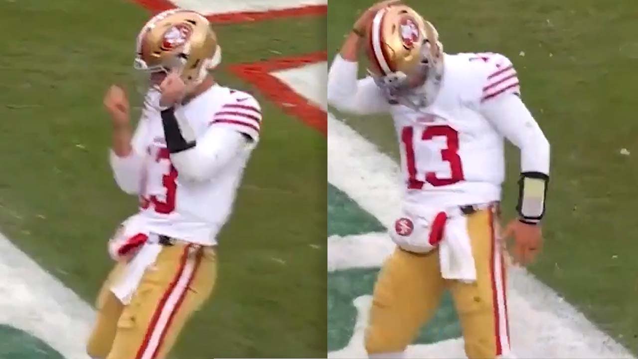 Brock Purdy Touchdown Dougie Dance | San Francisco 49ers Quarterback ...