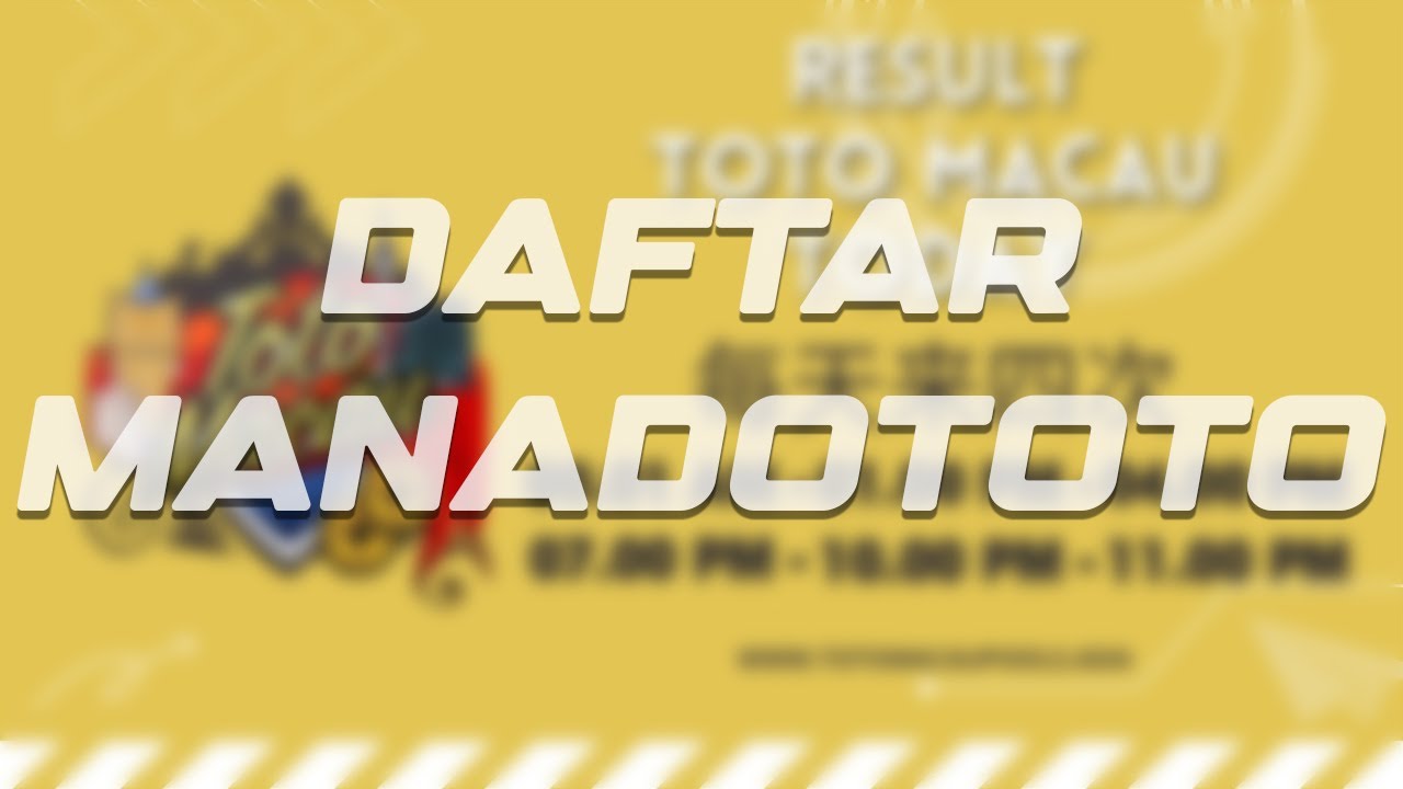 LIVE DRAW TOTO MACAU 4D | LIVE DRAW TOTO MACAU 4D 24 OKTOBER 2025 ...